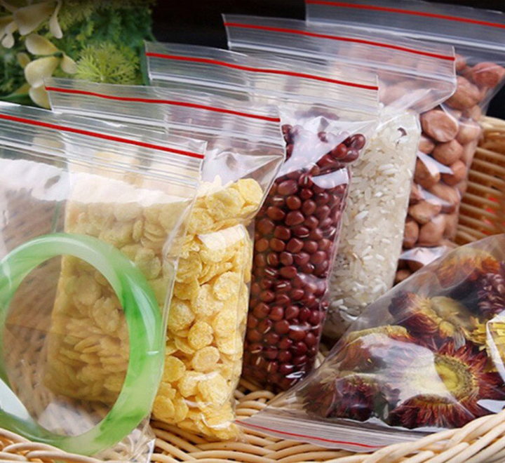 Zip Lock Bags Freezer Bags Food Storage Plastic Bags Resealable Vacuum ...